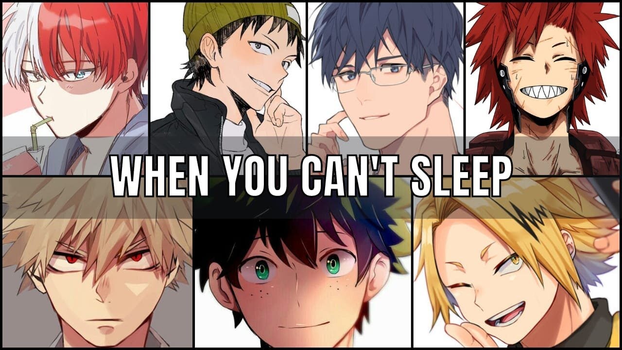 When you can't sleep | bnha x Listener | MHA ASMR - YouTube