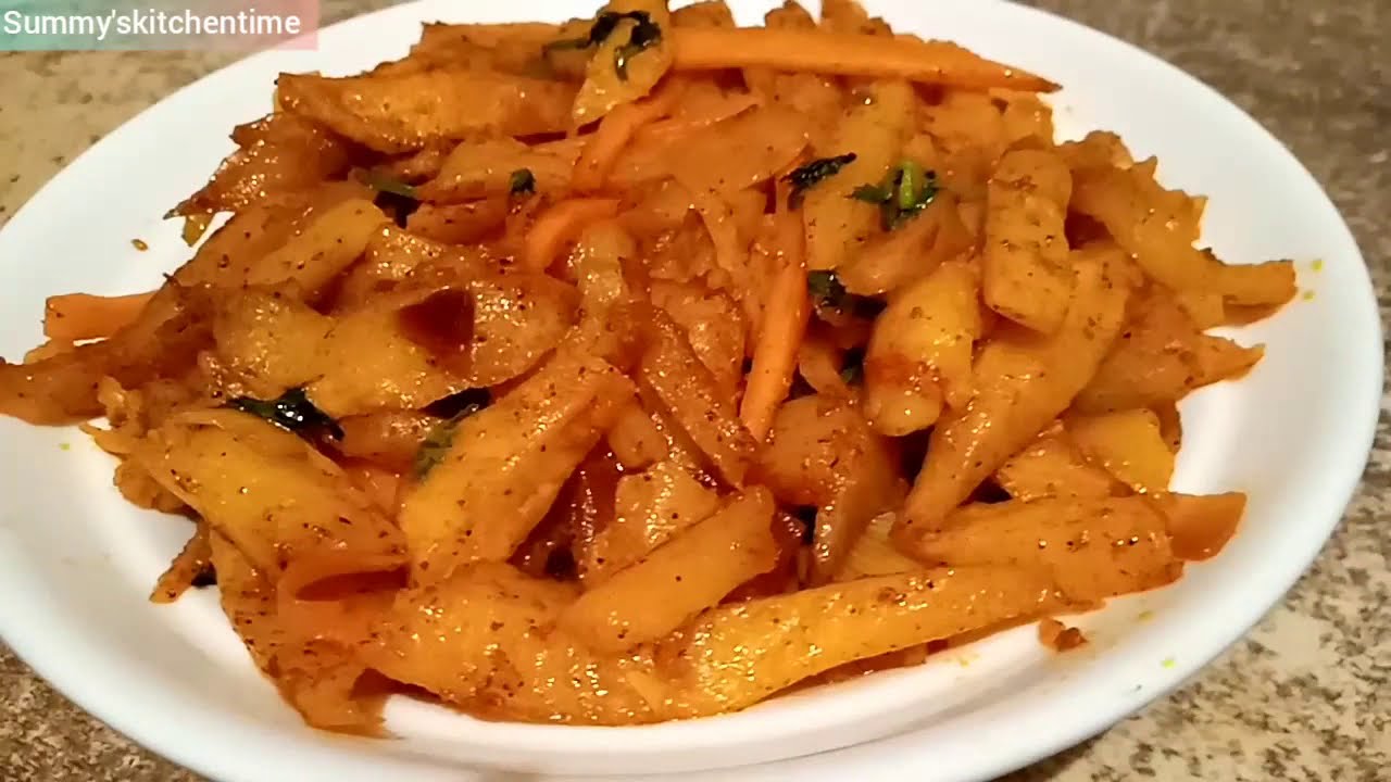 Chips Masala Recipe / Kenyan Chips Masala - YouTube