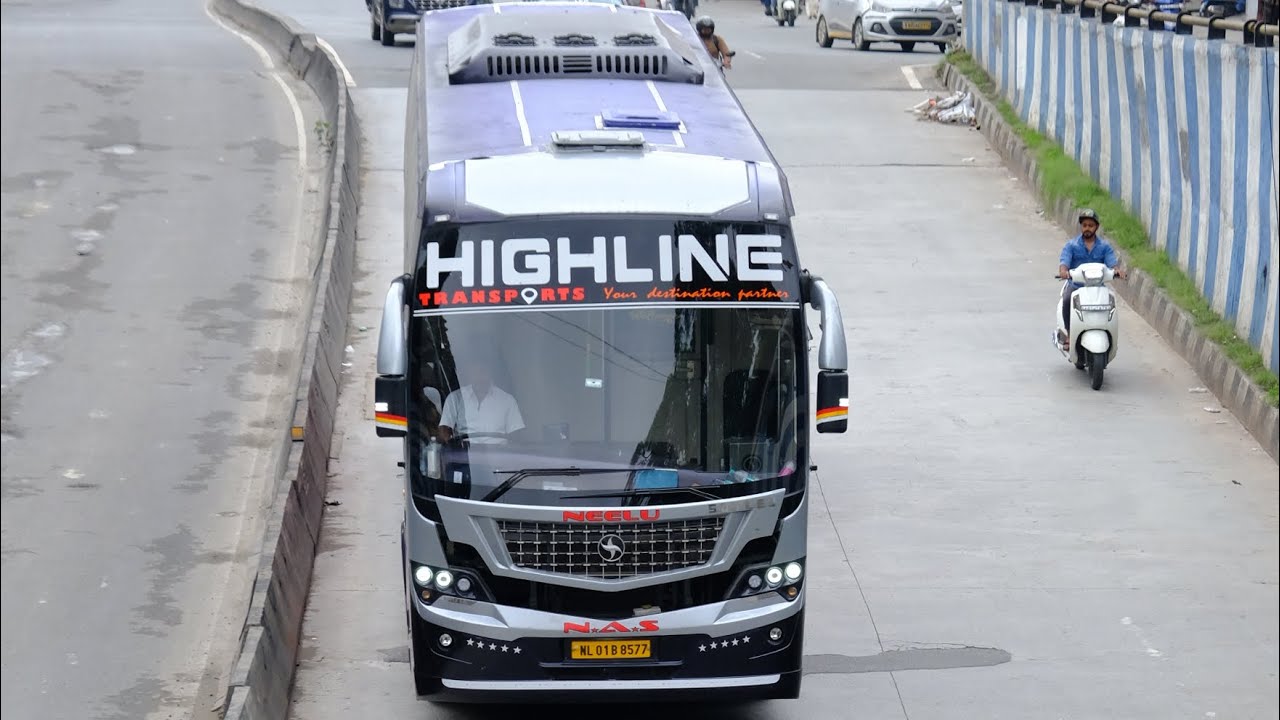Best Bus | Bangalore - Coimbatore | HighLine Transport | VCEV | Sutlej ...