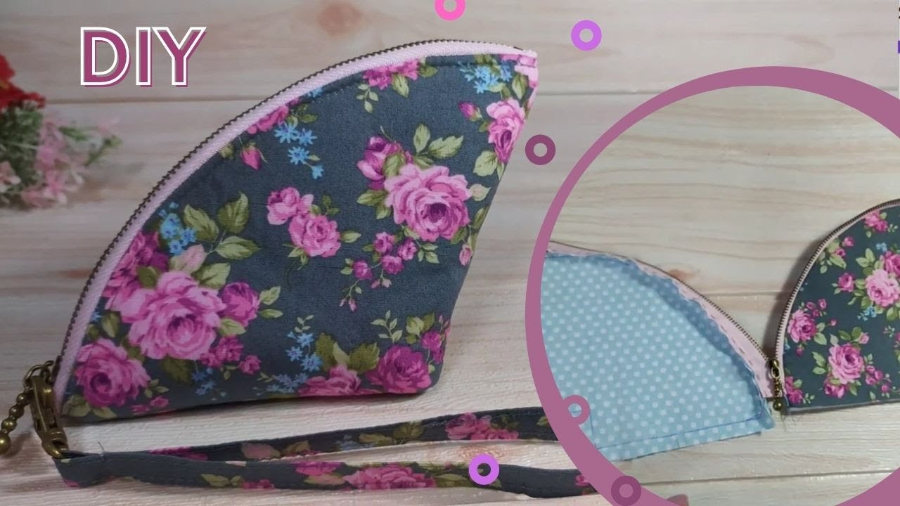 DIY Triangle Purse, EASY COIN PURSEกระเป๋าใส่เหรียญ/coin purse/How to ...