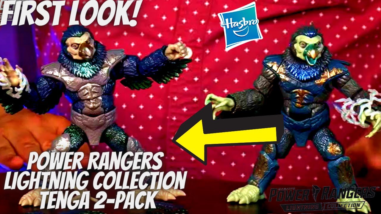 Power Rangers Lightning Collection Tenga 2-Pack First Look!! Hasbro ...
