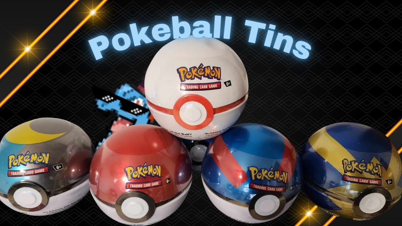 Opening 6 Pokeball Pack Tins! #pokemoncards #pokemonmysterybox # ...
