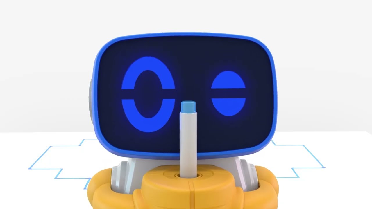 VTech JotBot The Smart Drawing Robot - YouTube