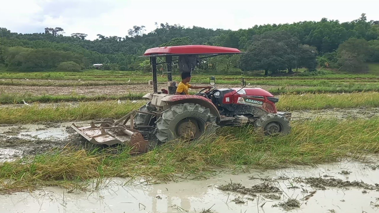 Tractor in the Philippines 🇵🇭YANMAR YM351A - YouTube