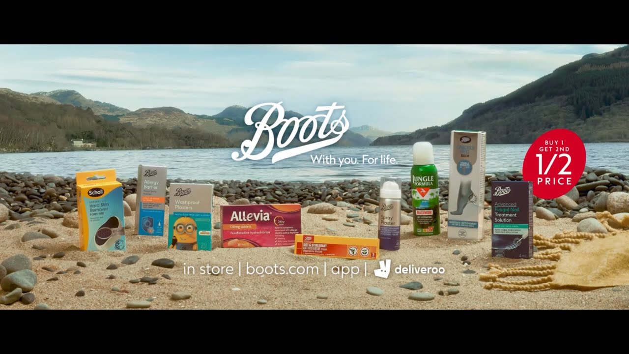 Boots Summer Take A Hike Summer Campaign 20 Second Healthcare Value ...