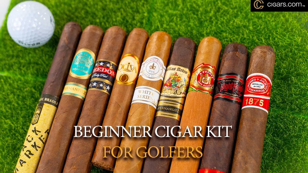 Beginner Cigar Kit for Golfers - YouTube