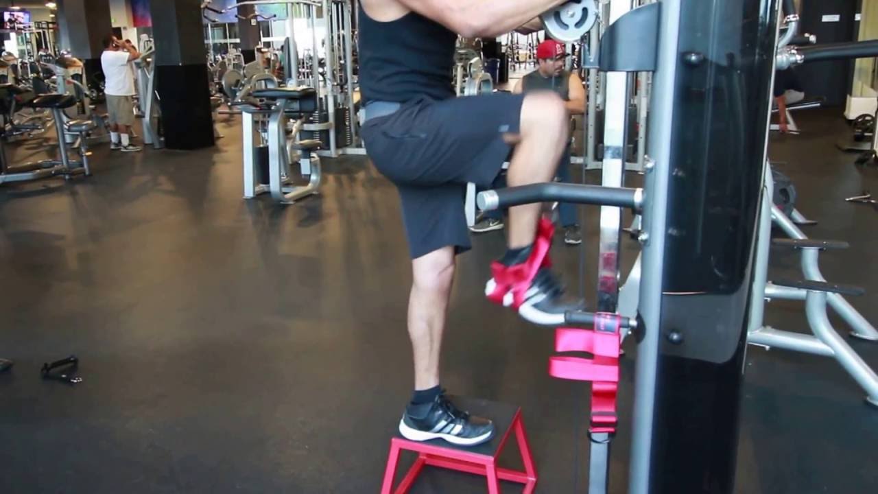 High Knee Kick Backs with XTREME Glute Strap - YouTube