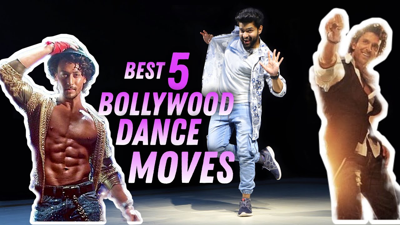 Best 5 Epic Bollywood Dance Moves | Step By Step Tutorial #1 | Tiger ...