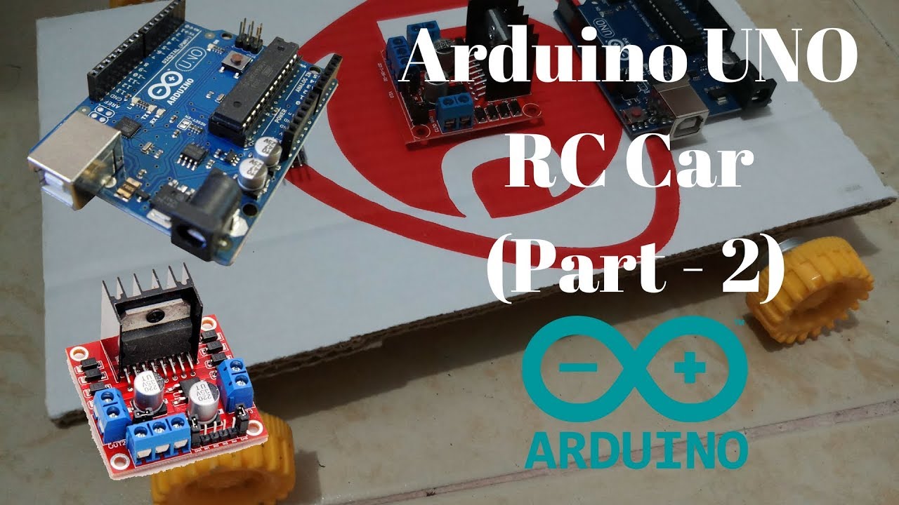 How to make a RC Bluetooth Control Car using Arduino | Part - 2 (Wiring ...