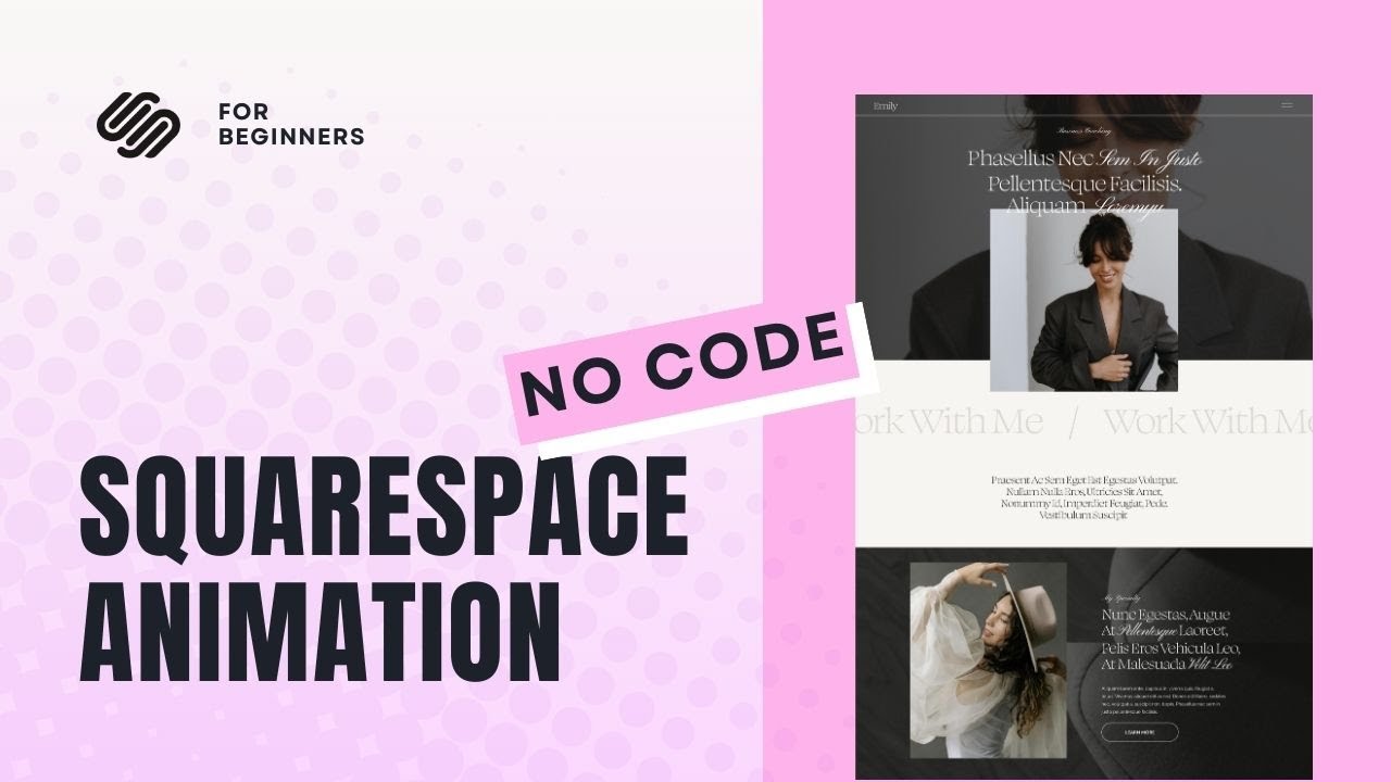 5 Simple Animations Anyone Can Do on Squarespace - YouTube