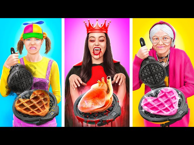 傑作か大混乱か？ | 123GO! FOODによるクリエイティブなパンケーキアートチャレンジ | 123 GO! FOOD Japanese ...