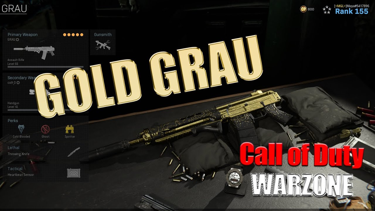 Call of duty: Warzone. Assault rifle Grau - YouTube