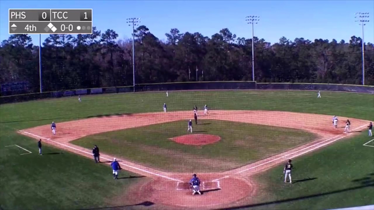 Luke Fay TCC baseball Highlights vs Pasco Hernando St - YouTube