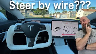 Tesla Steer By Wire! What is it and why? | Doovi
