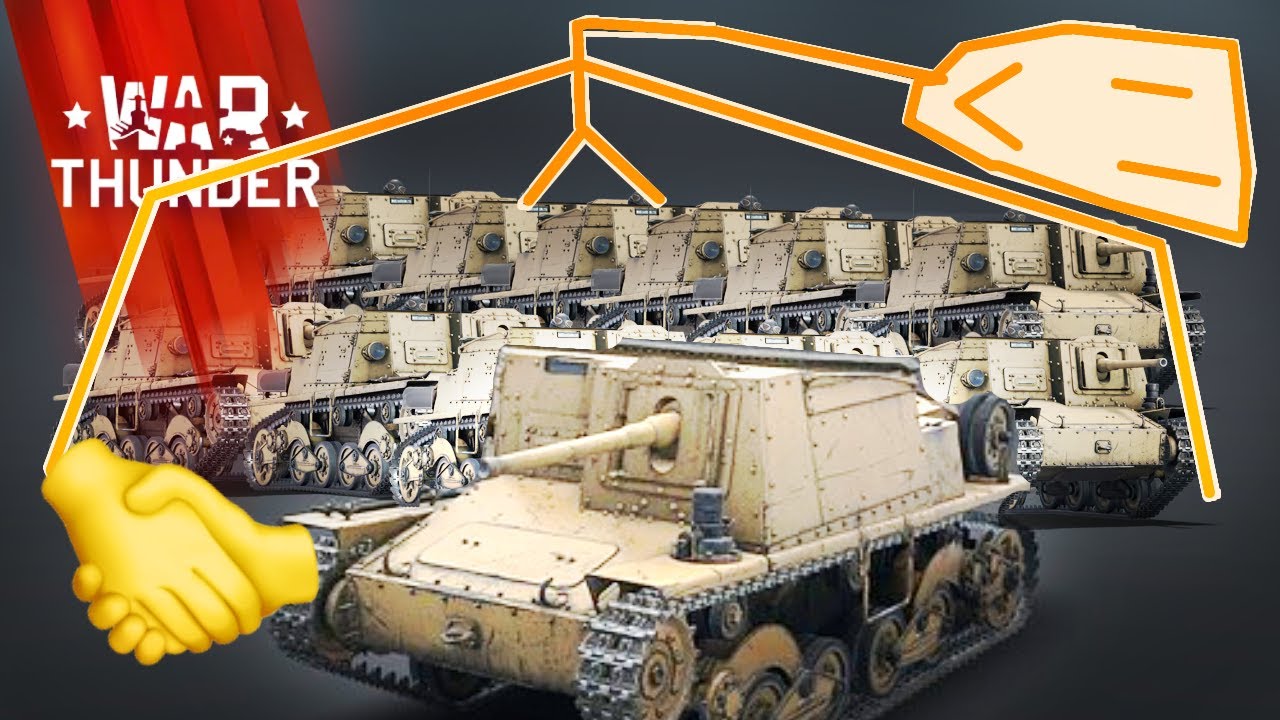 Fiat-Ansaldo Semovente L. 40 da 47/32 🤝 | War Thunder - YouTube