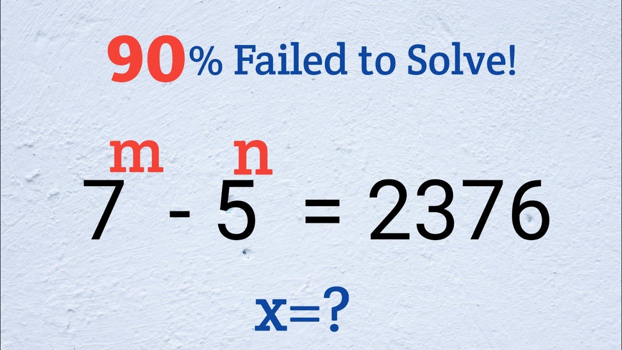 Indian | Can You Solve This? | Math Olympiad - YouTube