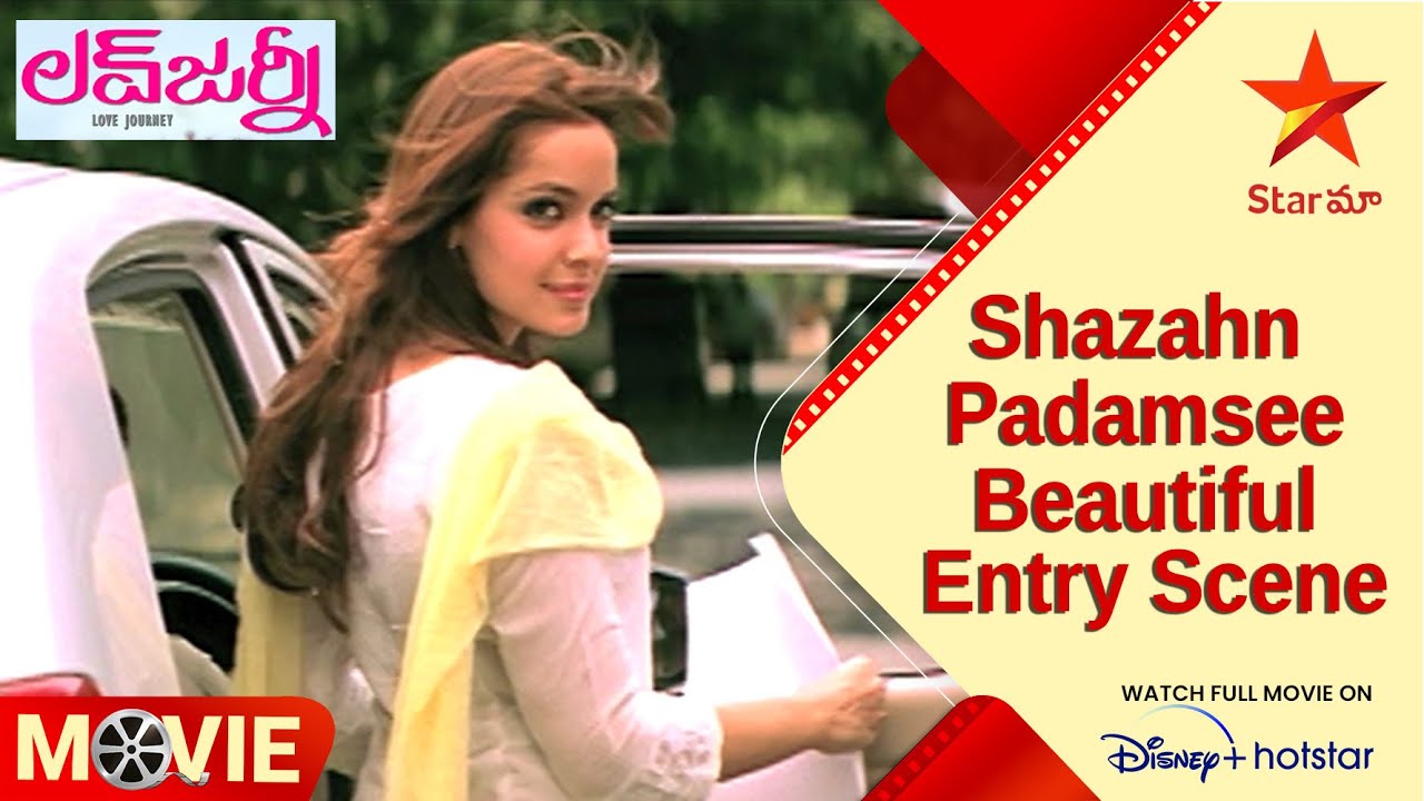 Love Journey Telugu Movie Scenes | Shazahn Padamsee Beautiful Entry ...