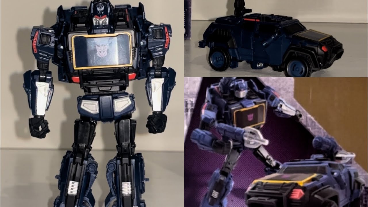 How to transform reactivate soundwave. Transformers deluxe class game ...