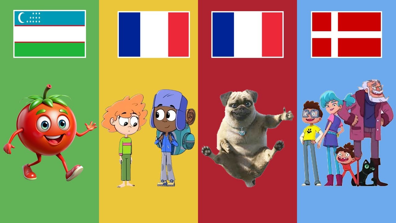 Cartoon From Different Countries : part 4 - YouTube