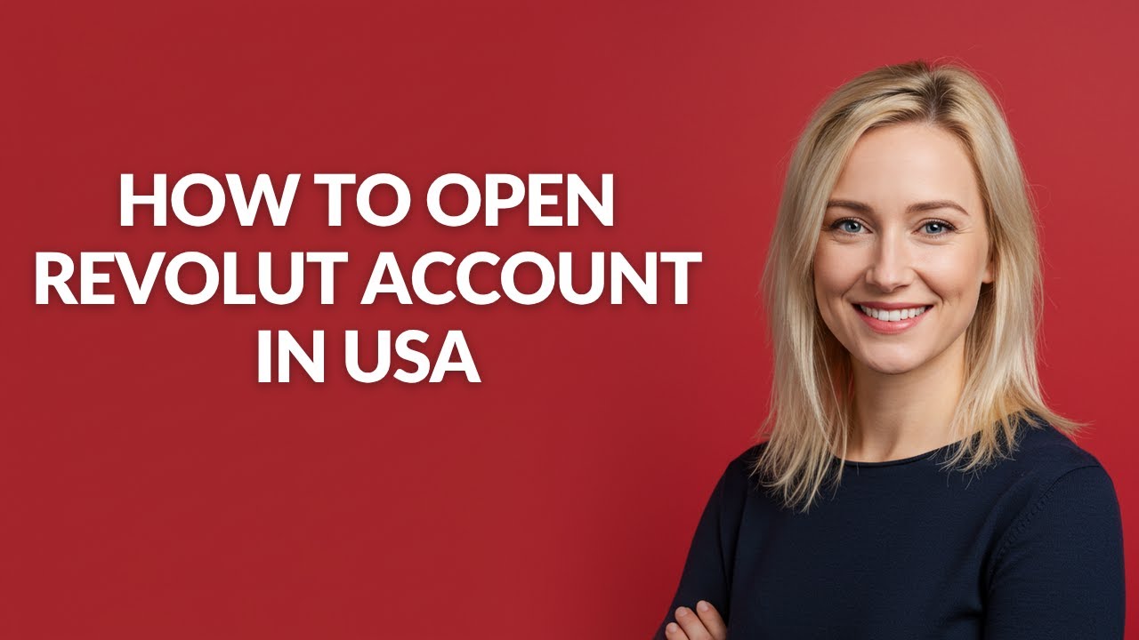 HOW TO OPEN REVOLUT ACCOUNT IN USA - Julia'sTutorials - YouTube