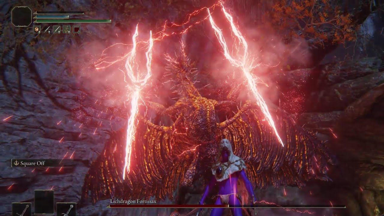 Lichdragon Fortissax RL1 +0 Weapons - No Roll/Block/Jump/Aow/Aux - YouTube