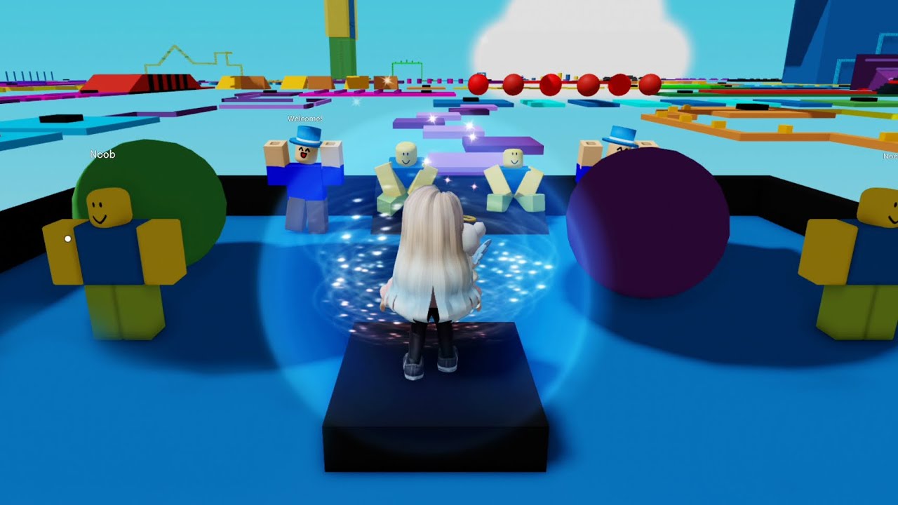 Escape the NOOB Obby - Roblox Obby Gameplay Walkthrough - YouTube