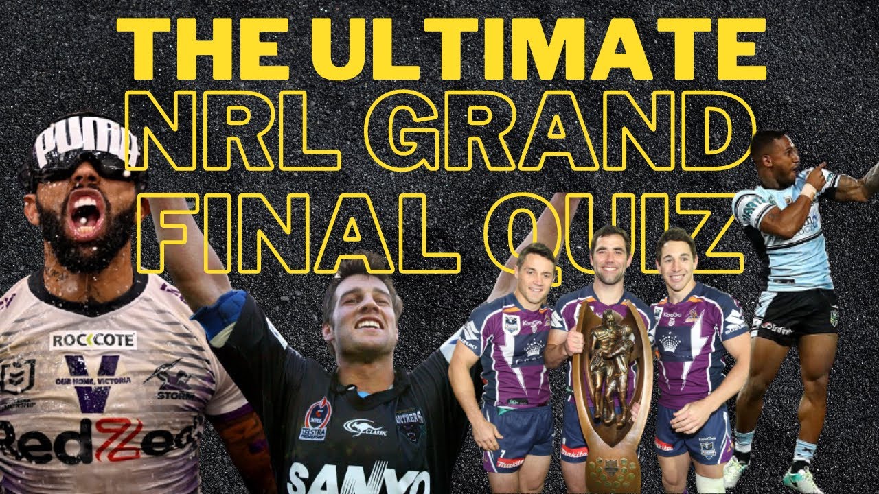 CAN YOU COMPLETE THIS NRL GRAND FINAL QUIZ IN 7 MINUTES!? - YouTube