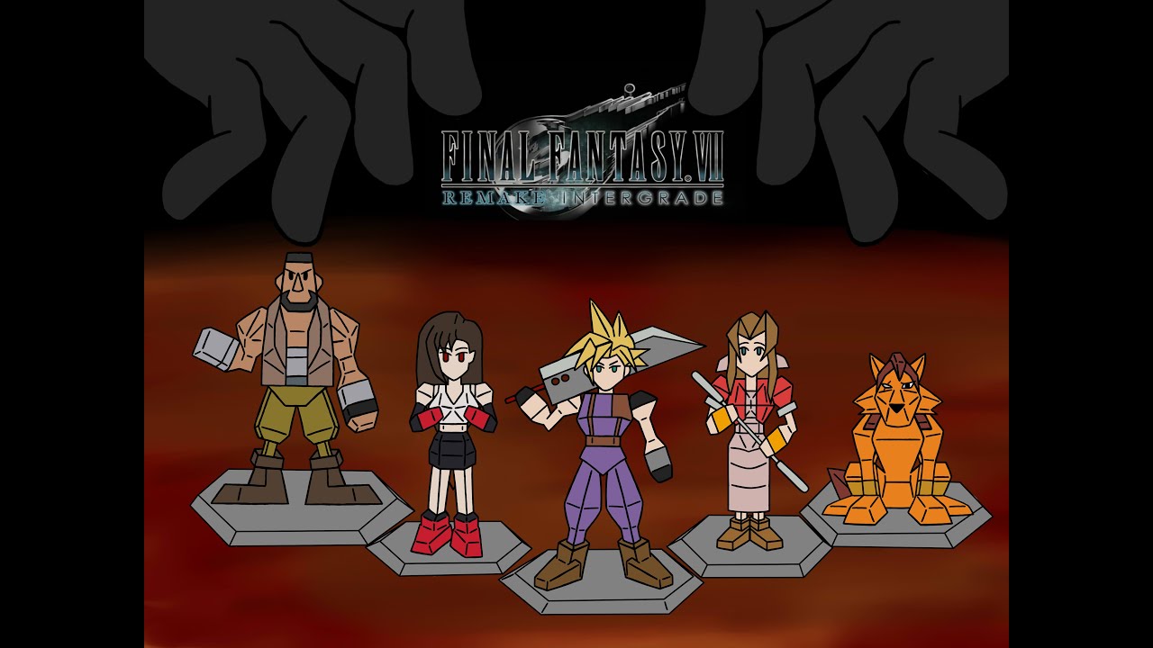 Time Lapse - FF7 Re:Make Thumbnail - YouTube