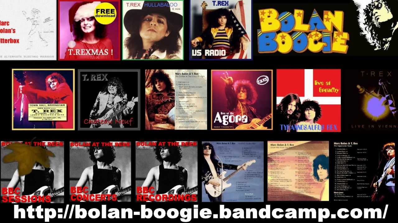 Bolan Boogie Digital T.Rex Albums - YouTube