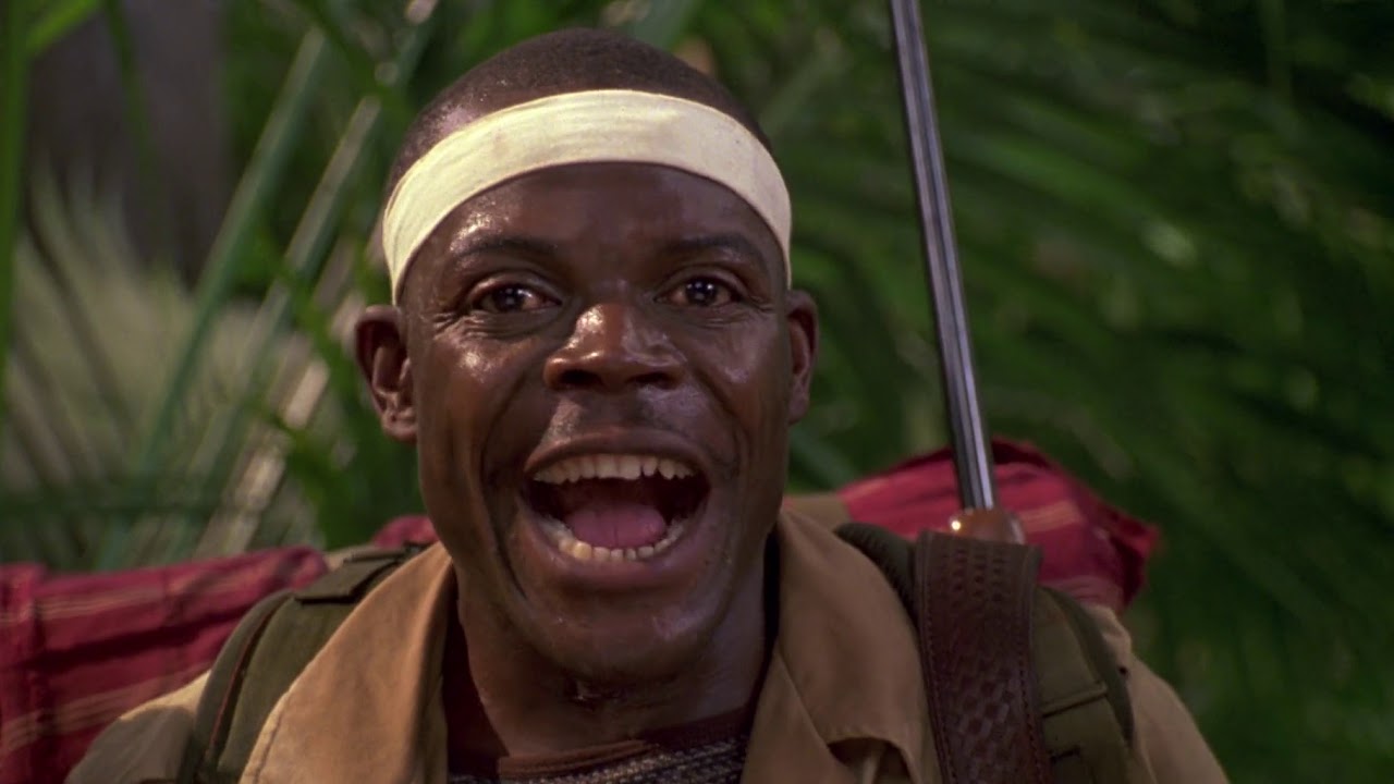 George Of The Jungle Lyle Falls Into Elephant Poo - YouTube