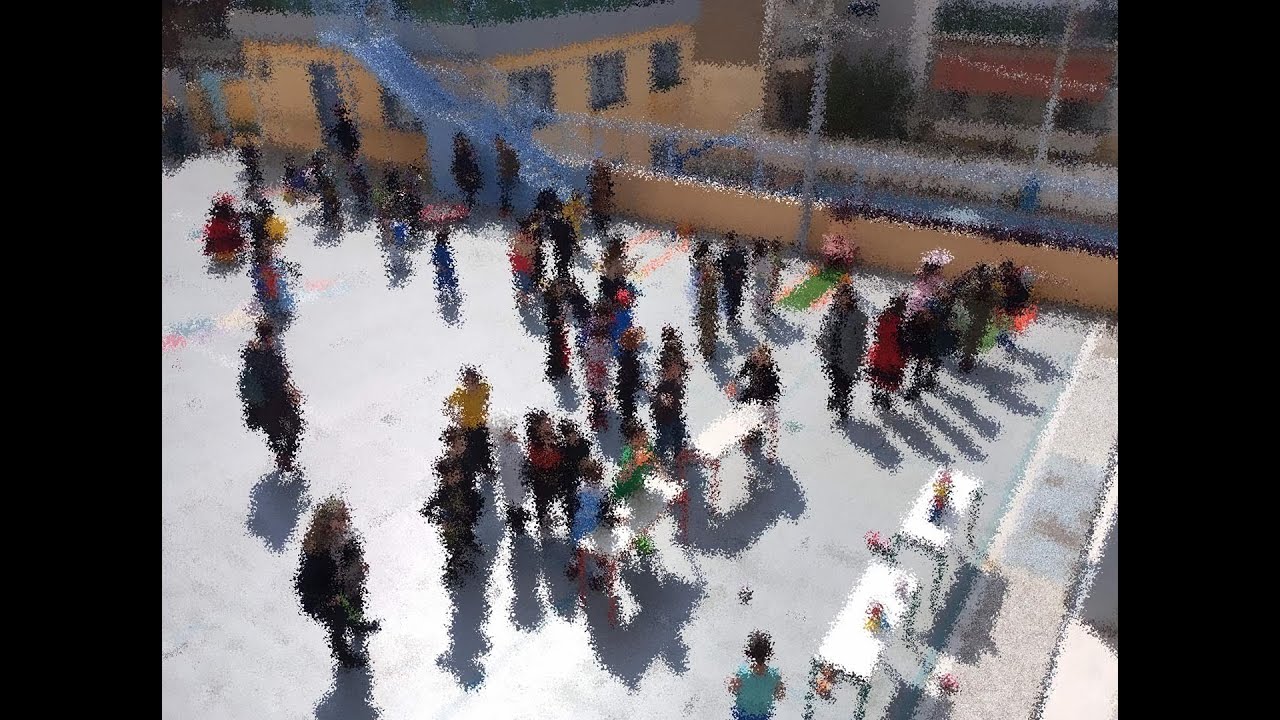 Διοργάνωση παιχνιδιών στην αυλή του σχολείου - YouTube