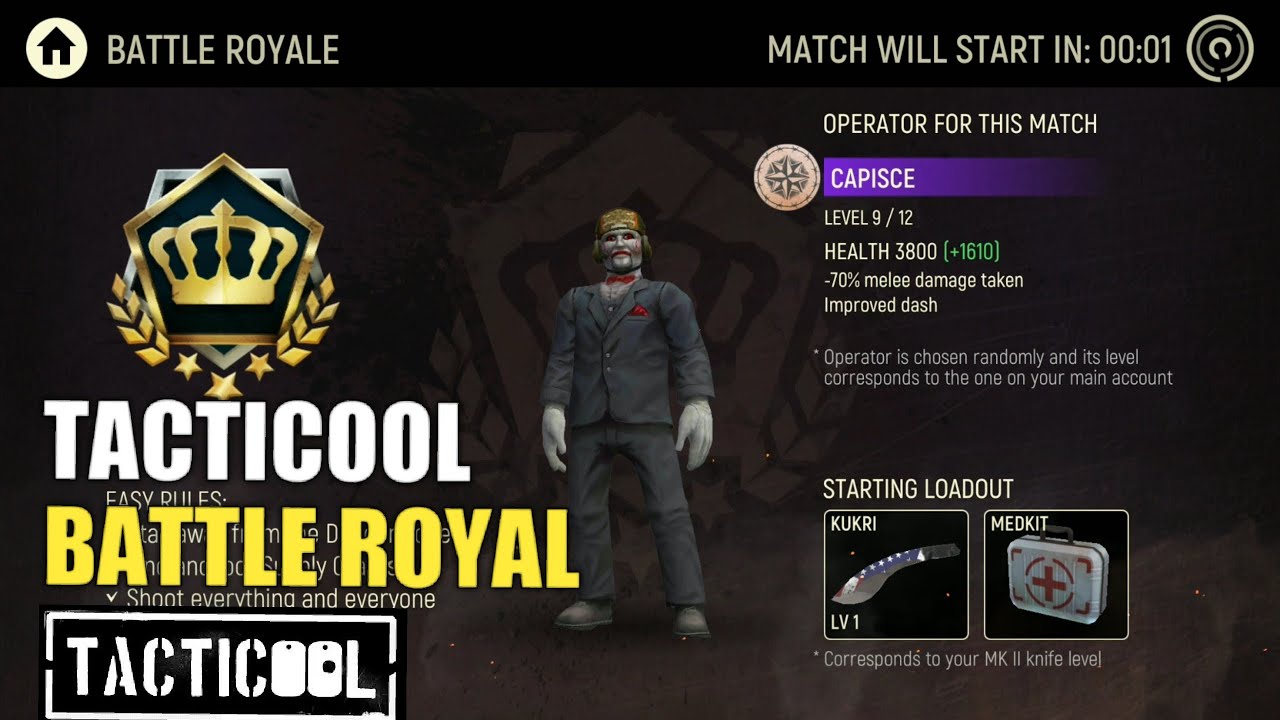 Tacticool | BR - MODE Gameplay HD @(60) FPS - YouTube