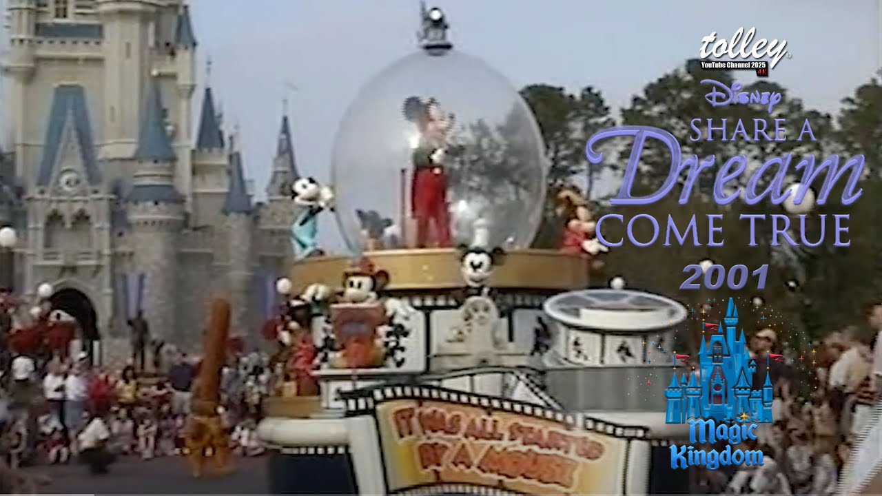Share a Dream Come True Parade December 2001 at Magic Kingdom, Walt ...