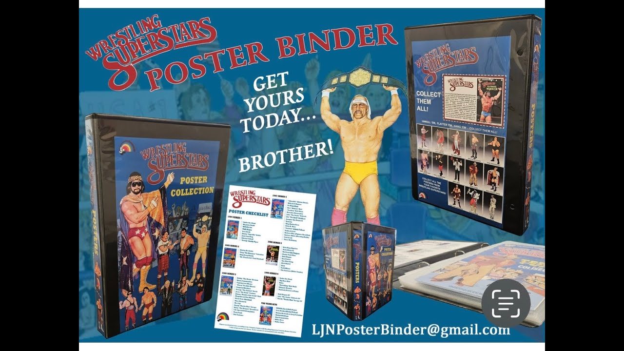 The greatest way to display your LJN Wrestling Superstars Posters ...