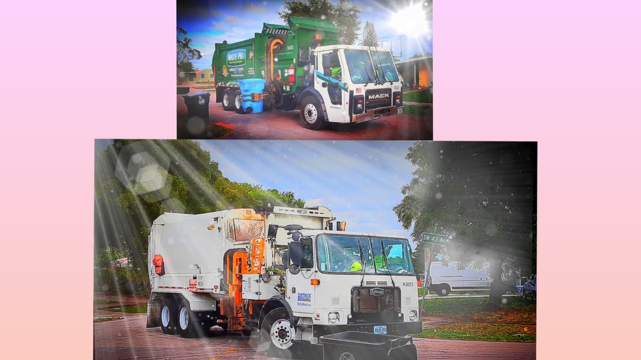 Waste Pro: McNeilus ZR Mack LR And BTR Labrie Automizer Right-Hand ...