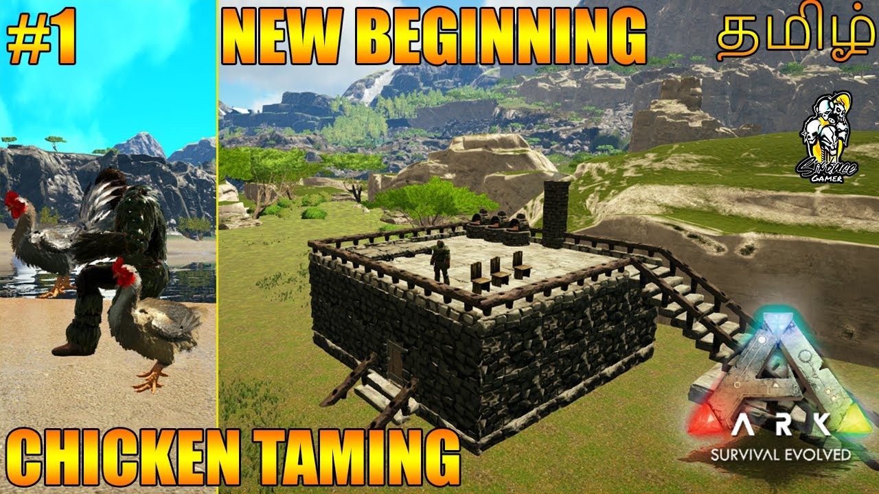 Chicken Taming | Modded Ark Tamil | MarniiMods WildLife | @SixFaceGamer ...