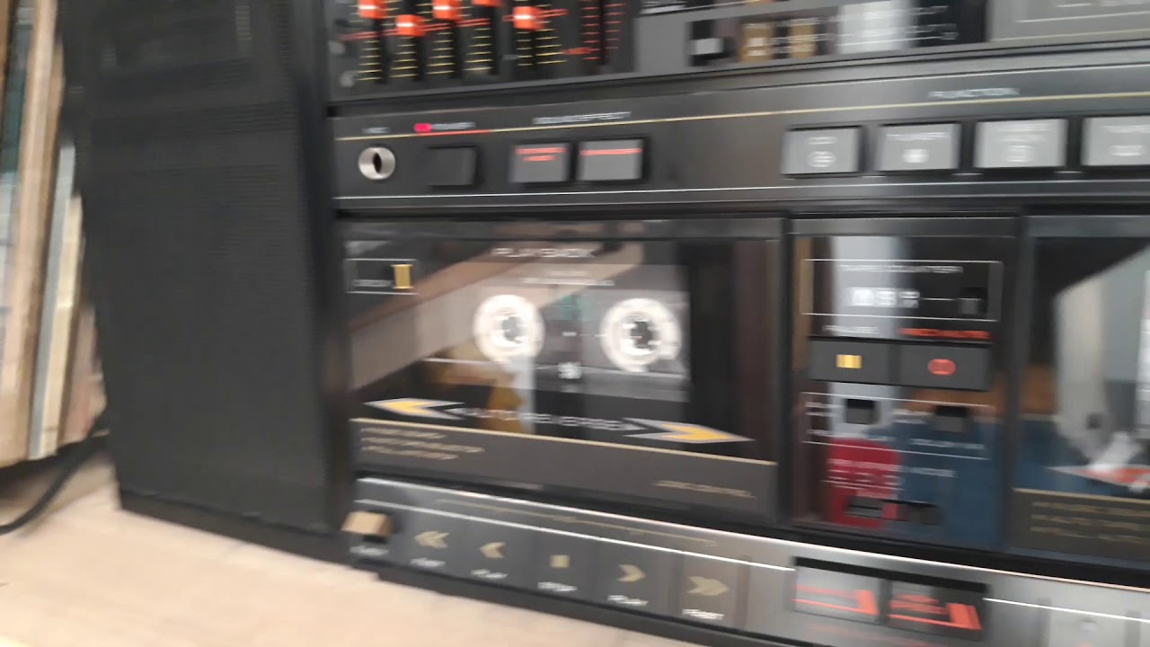 Boombox,technics,SA, pioneer - YouTube