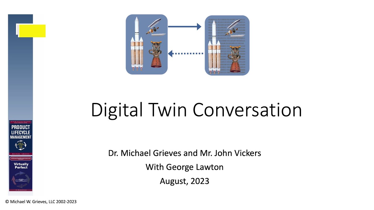 Digital Twin Conversation: Dr. Michael Grieves and Mr. John Vickers by ...