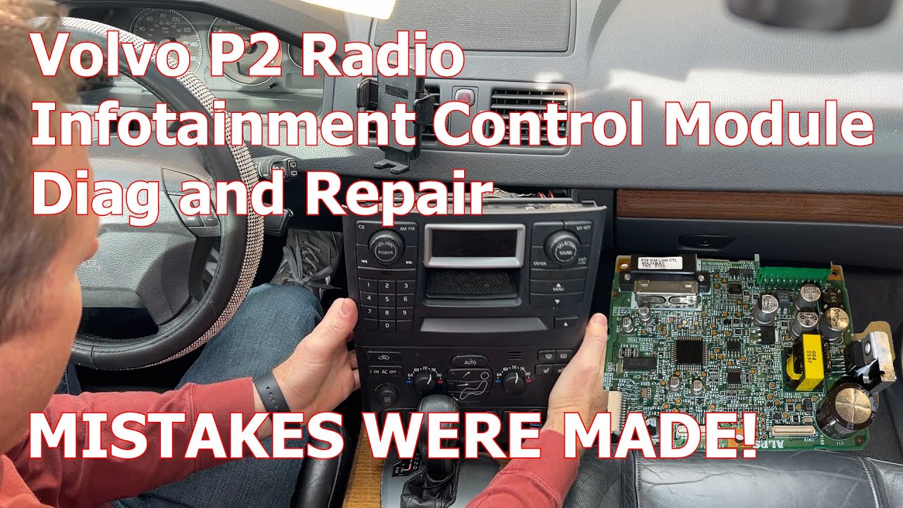 Volvo Radio Infotainment Control Module (Code DC02) - Don't Do This ...