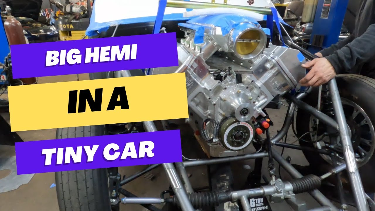 BAE Hemi Install on Nucky Johnson at PSI Proformance - YouTube