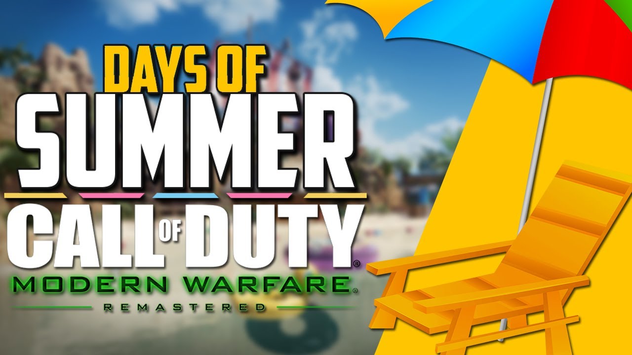 CALL OF DUTY NEWS - Modern warfare Remastered released and Days Of ...