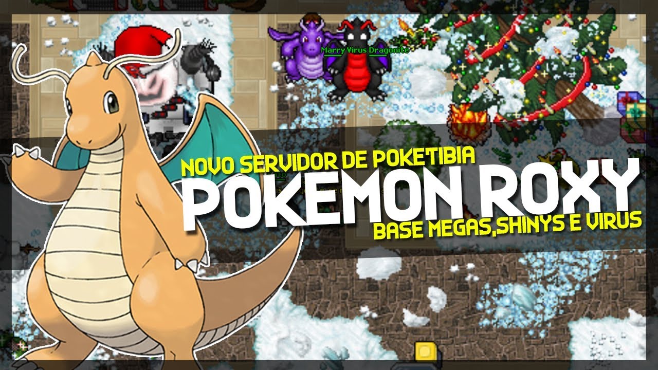 Novo Servidor de Poketibia 2018 - Pokémon Roxy 24 Hrs Online | Base ...