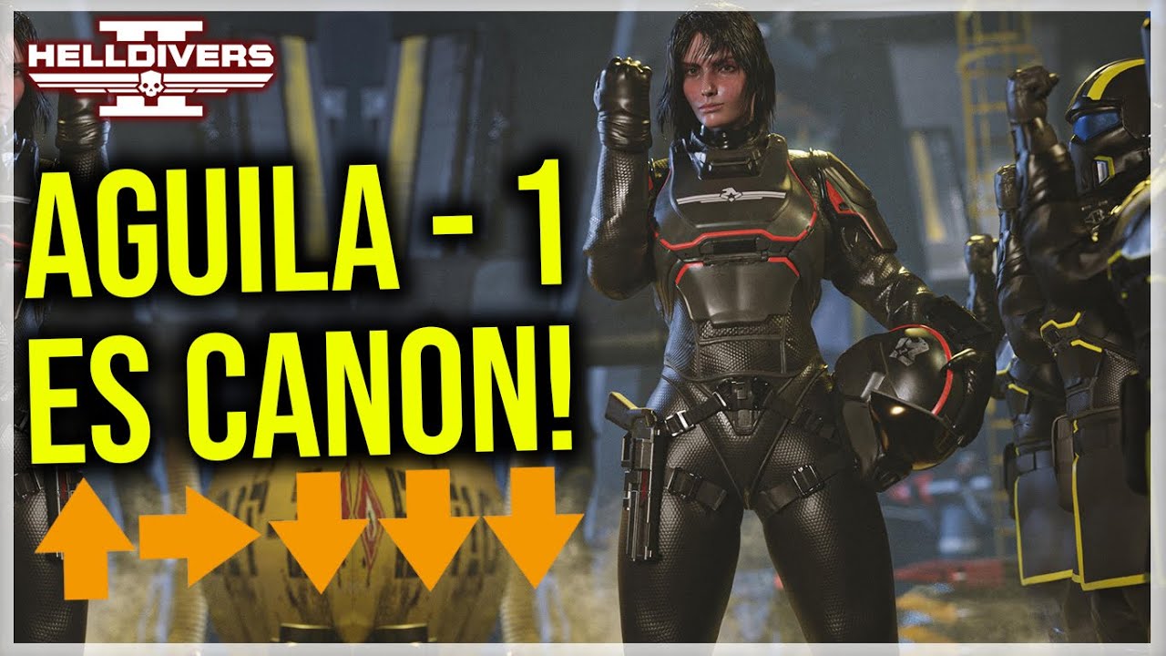 ESTE AGUILA 1 ES CANON ! | Helldivers 2 | Gameplay Español - YouTube