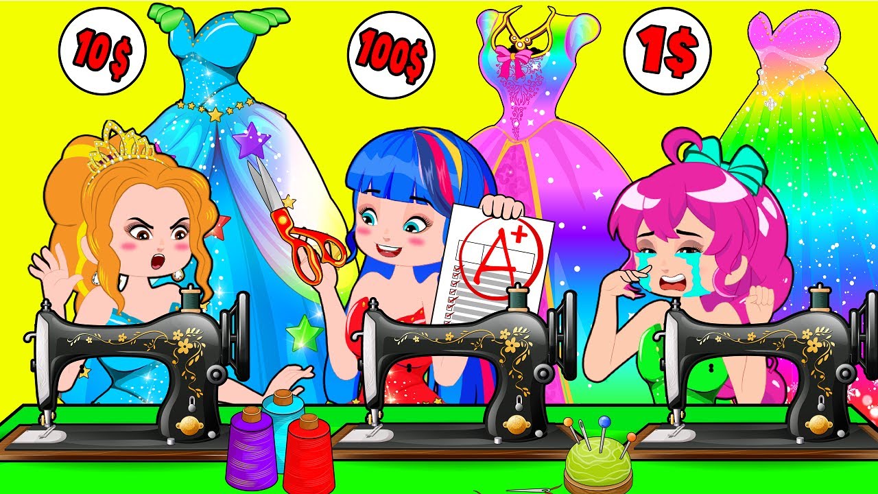 Princess Dress Up Contest! Fashion Dress Design Result with Friends by ...