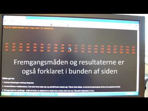 Selvtest for skjult skelen: Computer - YouTube