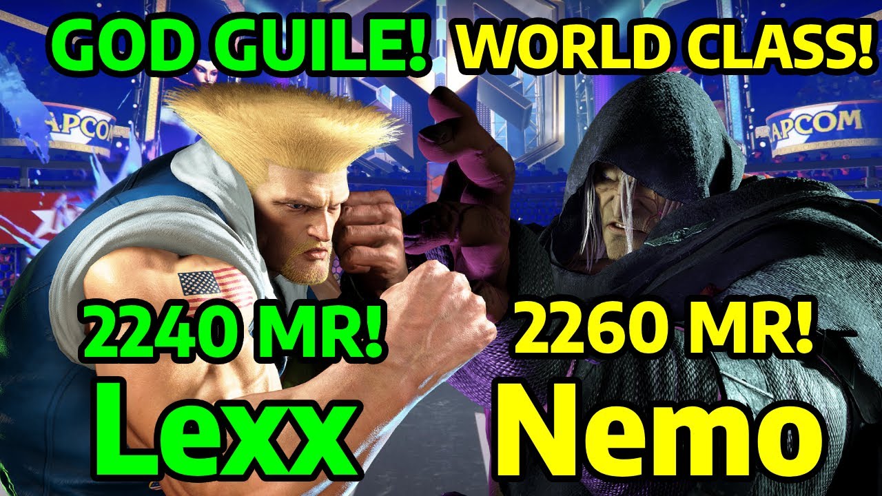 👑 STREET FIGHTER 6 Lexx (GUILE ガイル) VS. Nemo (M.BISON ベガ) LEGEND RANKS ...