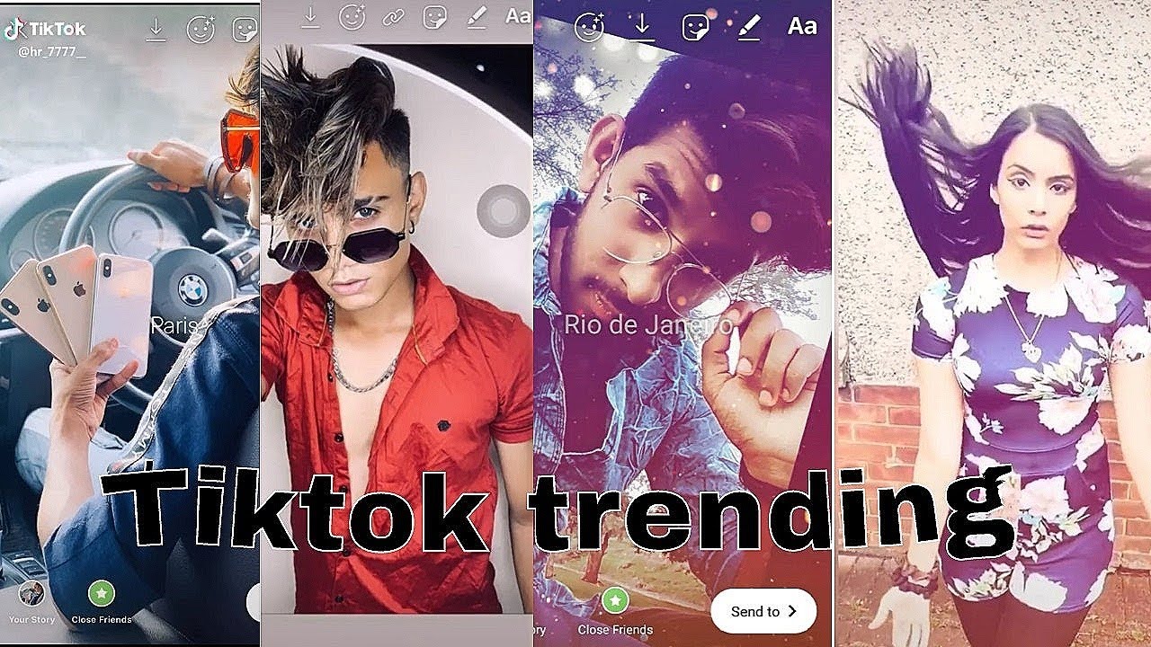 New trend on tiktok ️ ️||tiktok trending||Instagram filters - YouTube