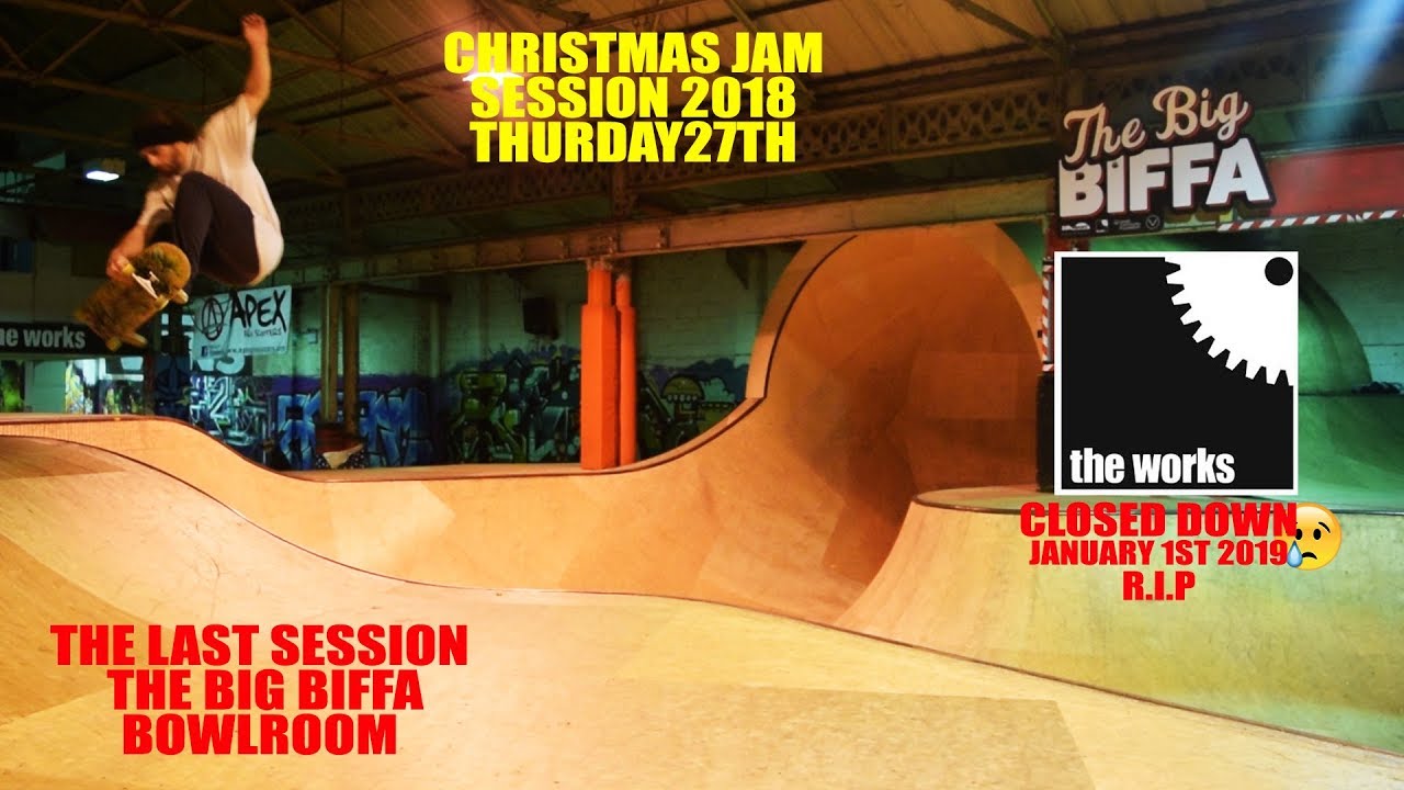 The Last Session The Big Biffa Bowl Room @ The Works Skatepark Leeds ...