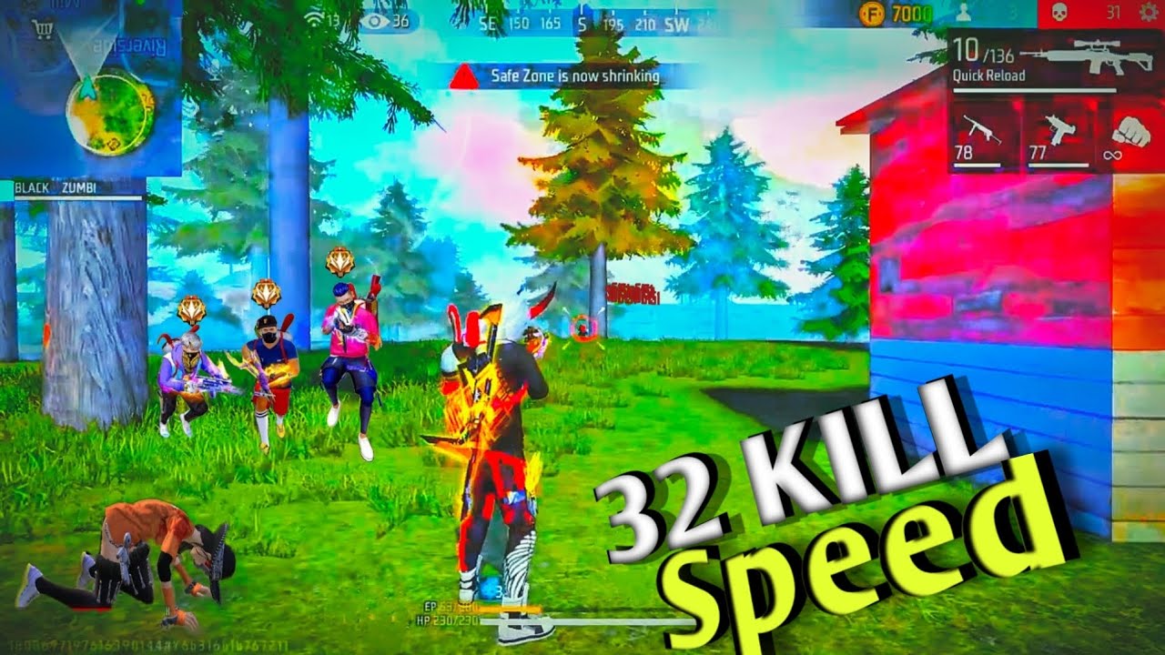 FREE FIRE PIK KING IS BACK ! FREE FIRE 🔥 SOLO Vs SQUAD MIND🧠 GAMEPLAY ...