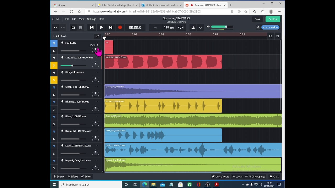 Starwars remix bandlab part1 - YouTube